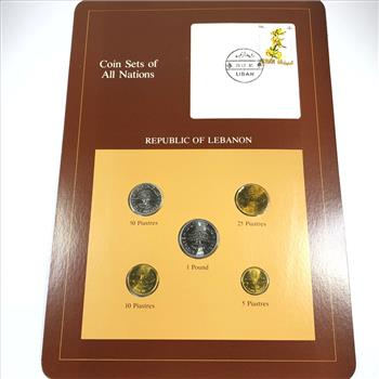 Republic of Lebanon*Coin Sets of All Nations Series*8" x 12" Story ...