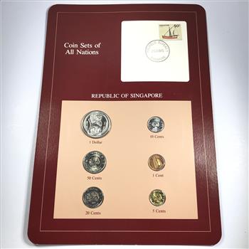 Republic of Singapore*Coin Sets of All Nations Series*8" x 12" Story Board | Property Room