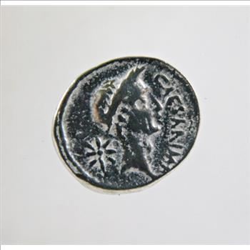 Roman Julius Caesar Silver Denarius Replica | Property Room