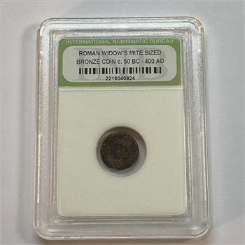 Roman Widow's Mite Sized Bronze Coin circa 50BC-400 AD Biblical Coin ...