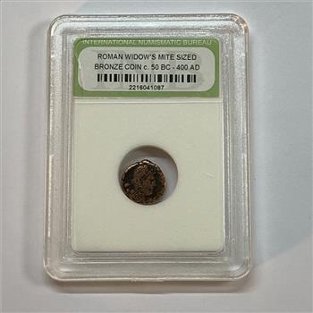 Roman Widow's Mite Sized Bronze Coin circa 50BC-400 AD Biblical Coin ...