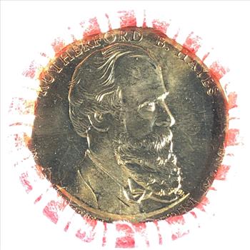 SEALED/UNOPENED $25 Bank Roll of Rutherford B. Hays Presidential ...