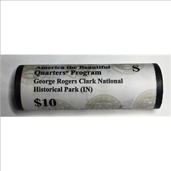 SEALED/UNOPENED US Mint $10 Roll 2017-S America the Beautiful G. R ...