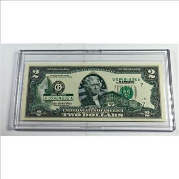 Series 2003A United States Federal Reserve $2 Note Commemorative of ...