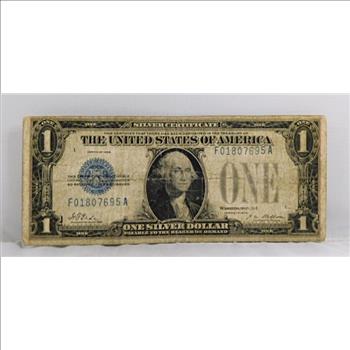 Series of 1928 $1 Silver Certificate Funny Back | Property Room