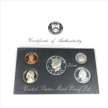 Silver 1995 Proof Set in Original Government Packaging KEY DATE | Property Room