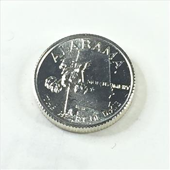 Silver Alabama State Commemorative Round*Flower: Camellia*The Heart of ...