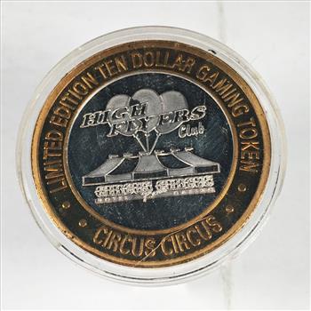 SILVER STRIKE*Circus, Circus; Reno, NV $10 Collector's Limited Edition ...