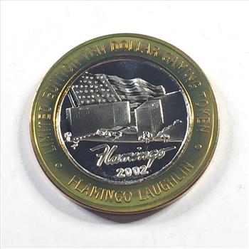 SILVER STRIKE*Flamingo Casino; Laughlin, NV*$10 Proof Silver Gaming ...