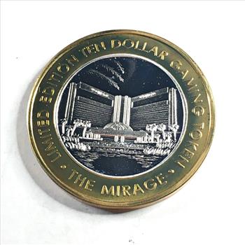 SILVER STRIKE*The Mirage; Las Vegas, NV $10 Collector's Limited Edition ...