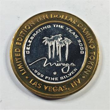SILVER STRIKE*The Mirage; Las Vegas, NV $10 Collector's Limited Edition ...