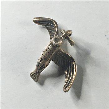 Sterling Silver Flying Bird Pendant/Charm*Total Weight 1.9 Grams ...