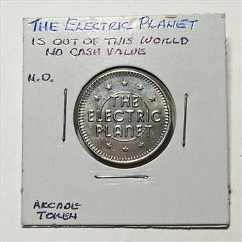 The Electric Planet Arcade Token*Nickel*23mm | Property Room