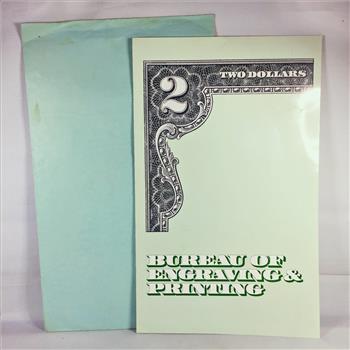 UNCUT SHEET of STAR NOTE REPLACEMENT ERRORS Series 1976 $2 Federal ...