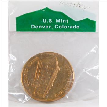 U.S. Mint Souvenir Medallion*Denver, Colorado*Dept of U.S. Treasury ...