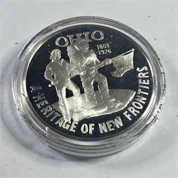 Vintage 1.7 Troy Ounces Proof Sterling Silver State Commemorative ...
