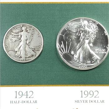 Walking Liberty Coinage*1942-D Silver Walking Liberty Half Dollar ...