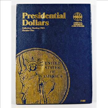 Whitman Presidential Dollars Collection Album Starting 2012 #2*New ...