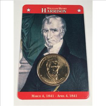William Henry Harrison Presidential Commemorative Dollar*Brilliant ...