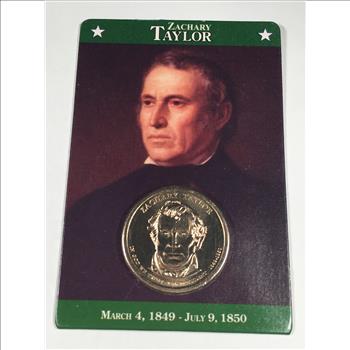 Zachary Taylor Presidential Commemorative Dollar*Brilliant Uncirculated ...