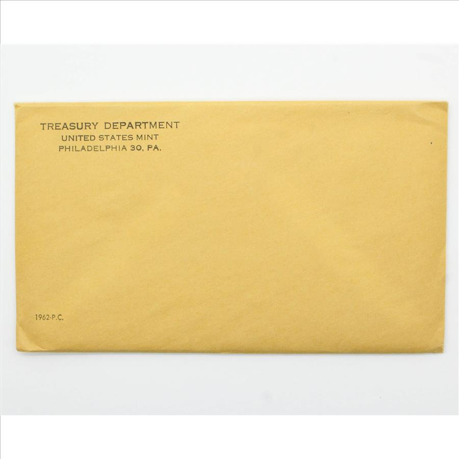 1962 Unopened (Envelope Still Sealed) U.S. Silver Proof Set - May ...