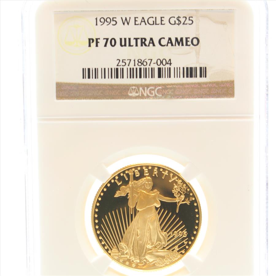 1995 $25 Gold Eagle PF70 Ultra Cameo NGC (021) | Property Room