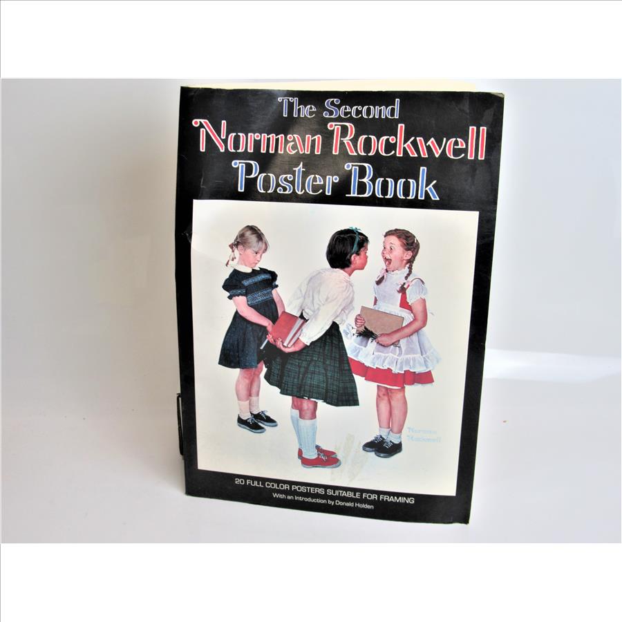 Norman Rockwell Poster Book 20 Color Posters Inside! "as is" (FHC ...