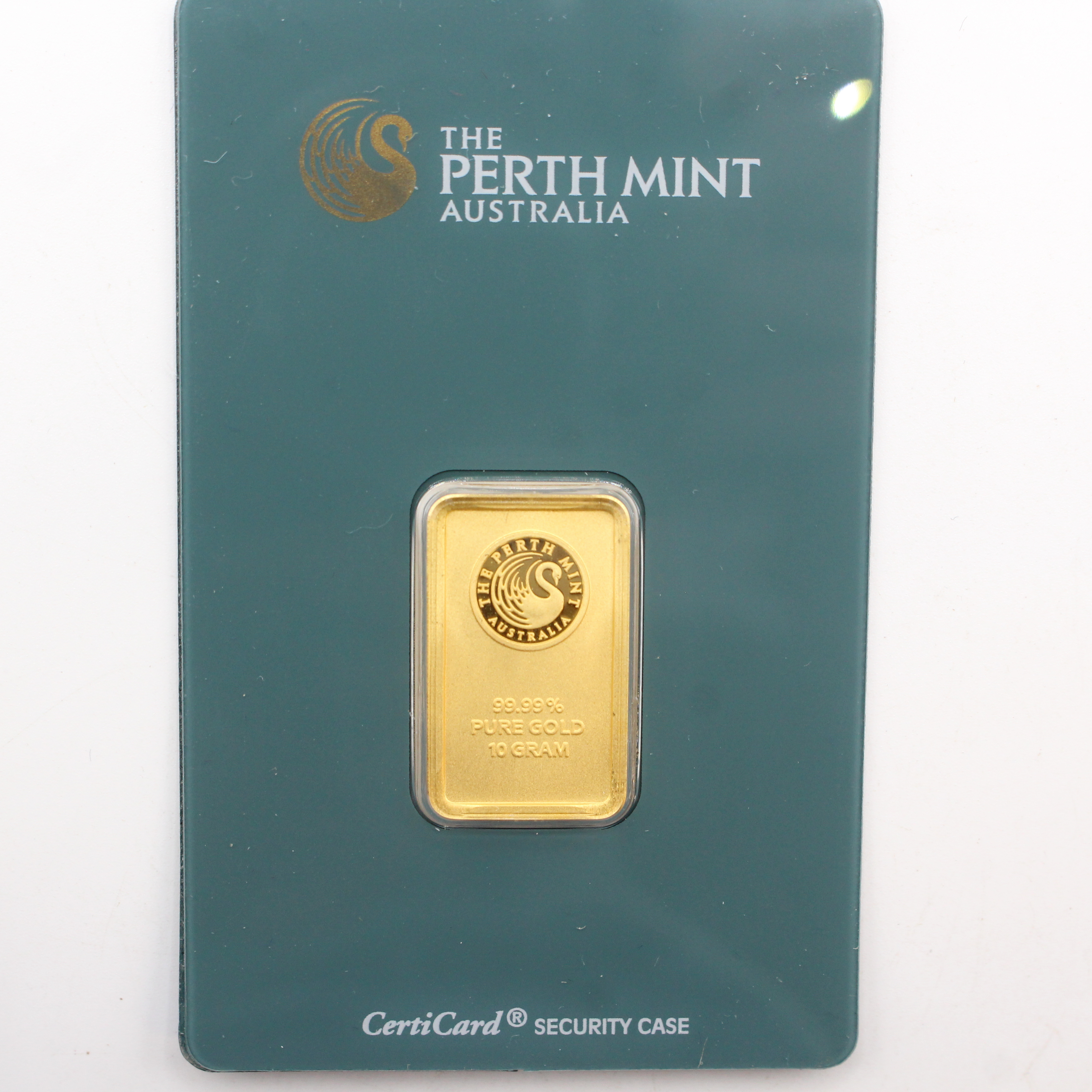 10g 99.99% Pure Gold Bar The Perth Mint Australia (011) | Property Room