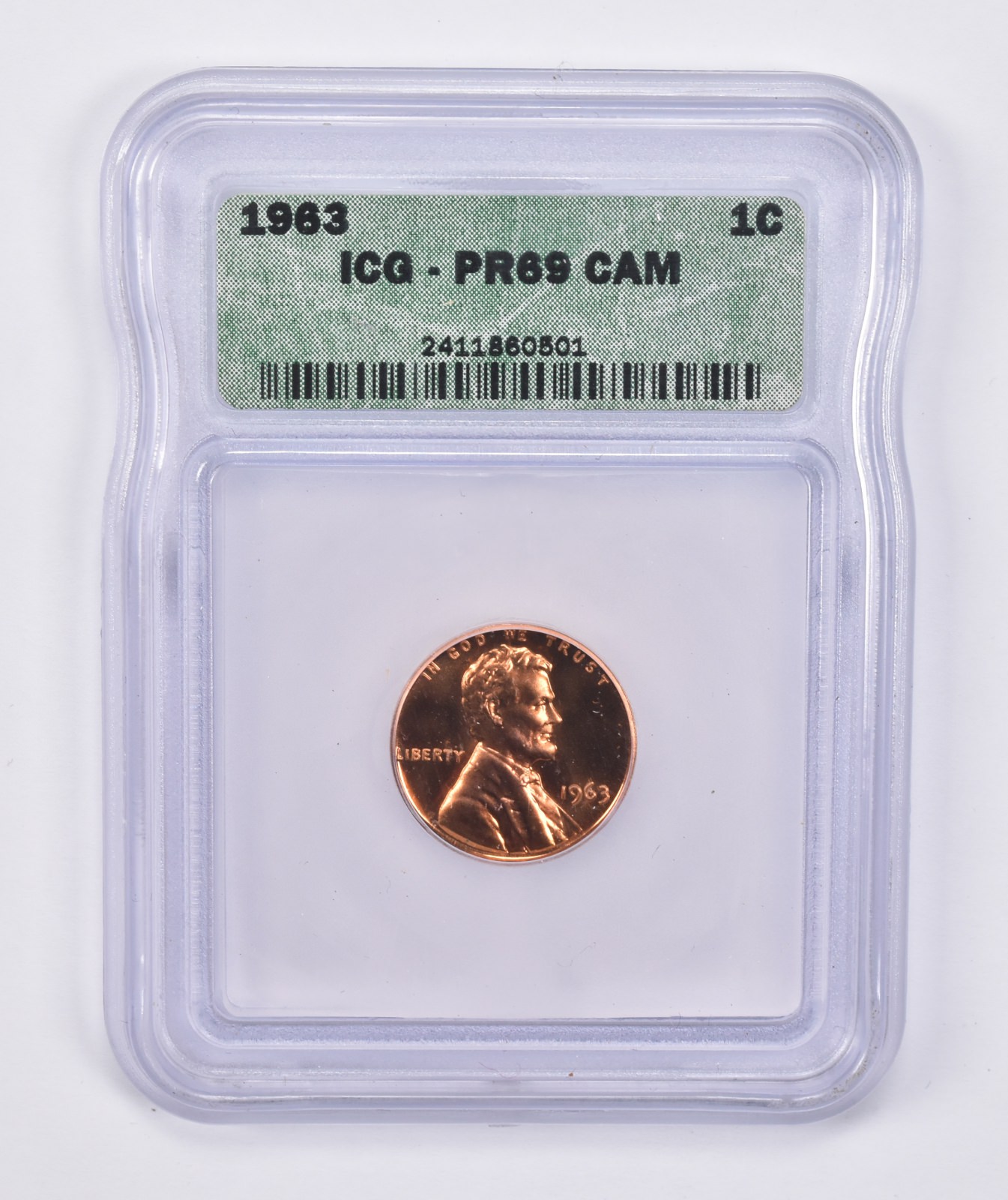 1963 Cent PR69 Cameo | Property Room