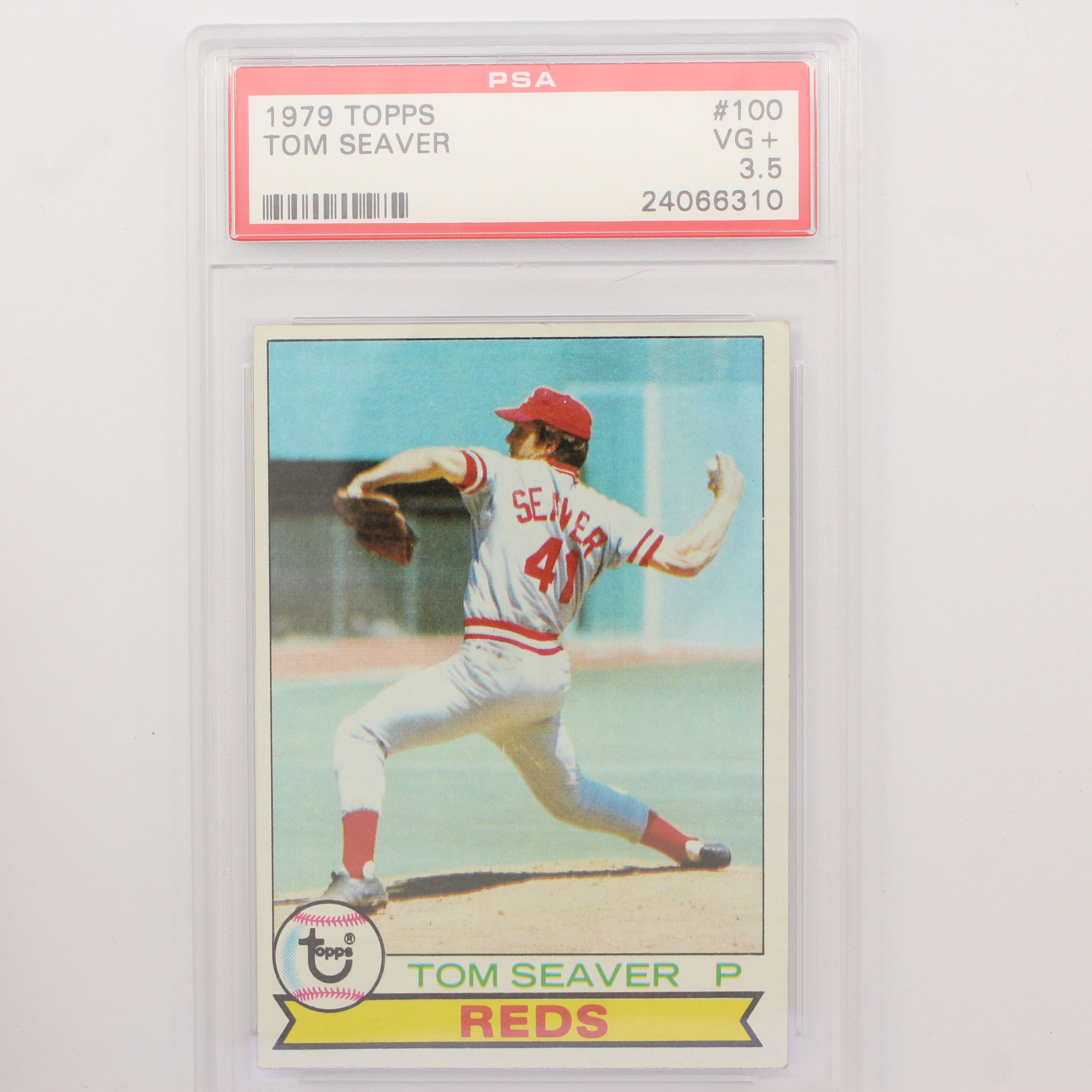 1979 Topps Tom Seaver Reds PSA VG+ 3.5 24066310 | Property Room