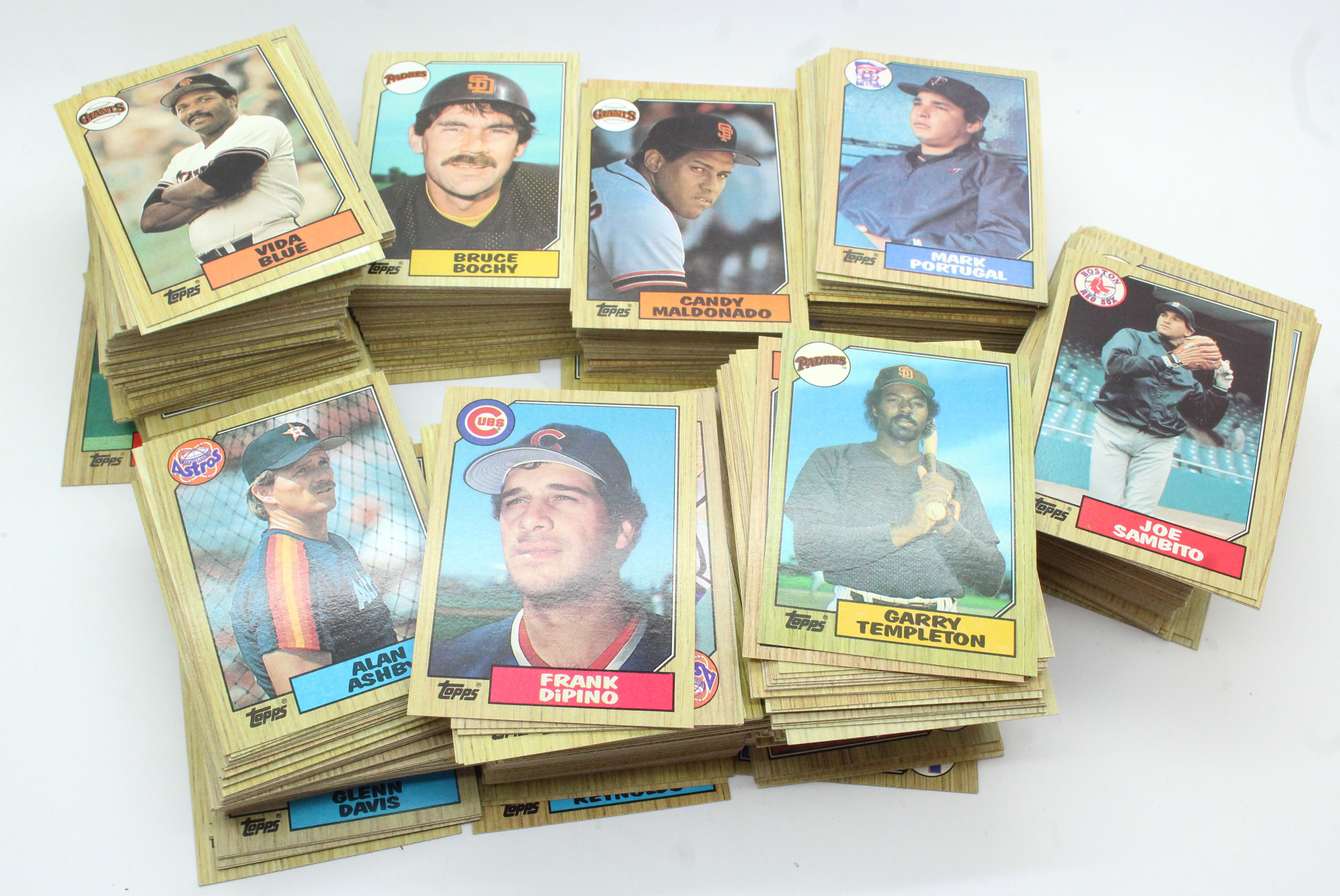 1987 Topps Baseball Card Set (incomplete) | Property Room