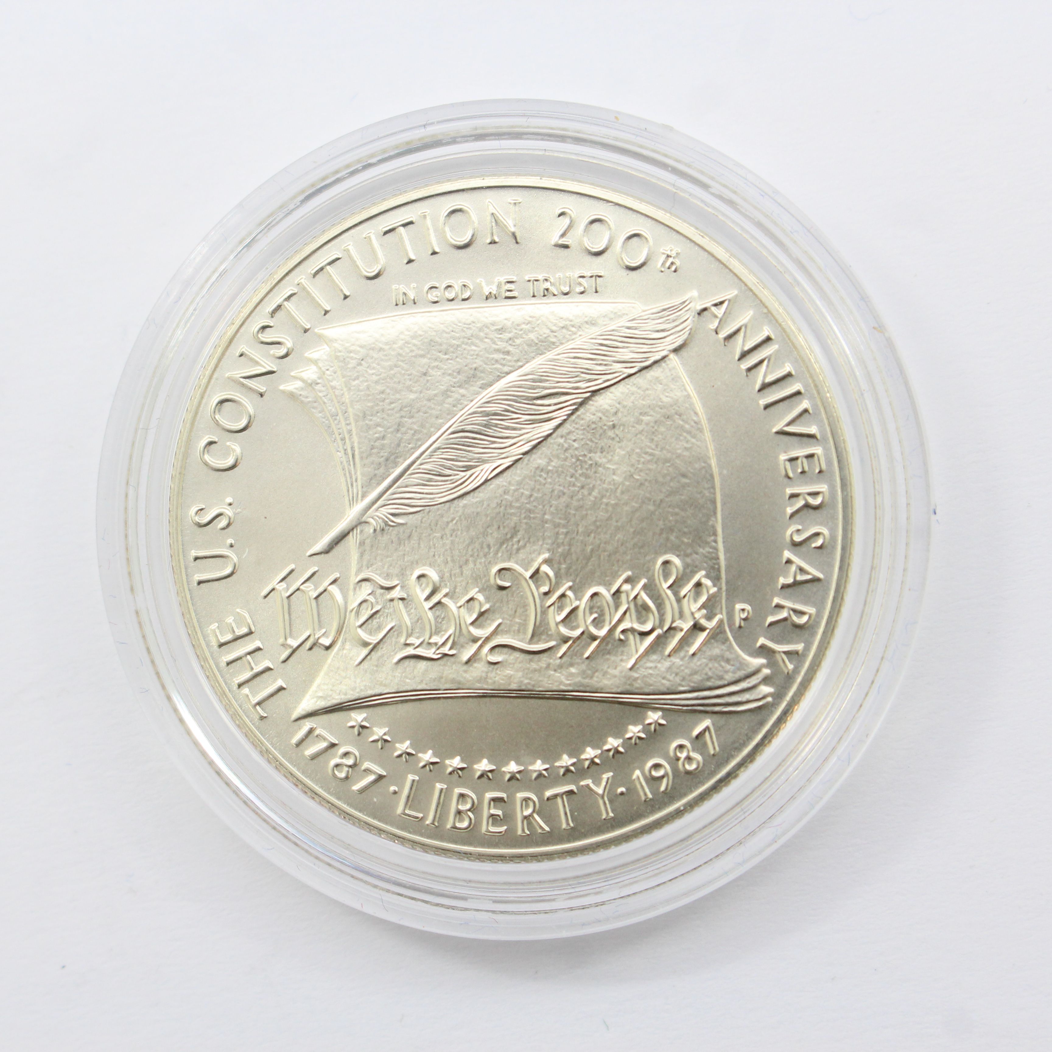 1987-P 90% Silver U.S. Constitution Bicentennial Unc. Commemorative ...