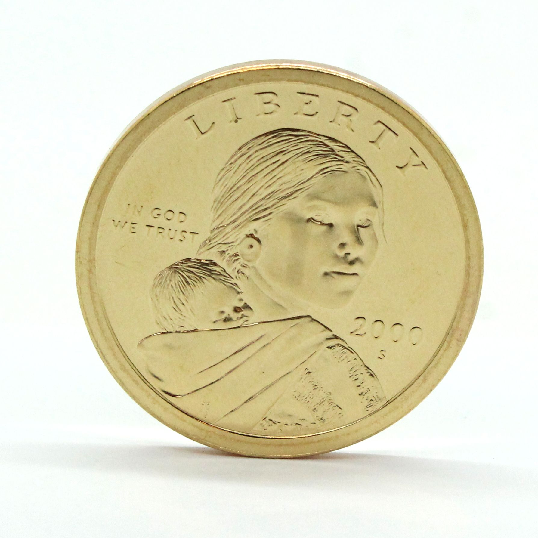 2000 Sacagawea Dollar Coin Value US Mnt 2000 D SACAGAWEA One Dollar Con ...