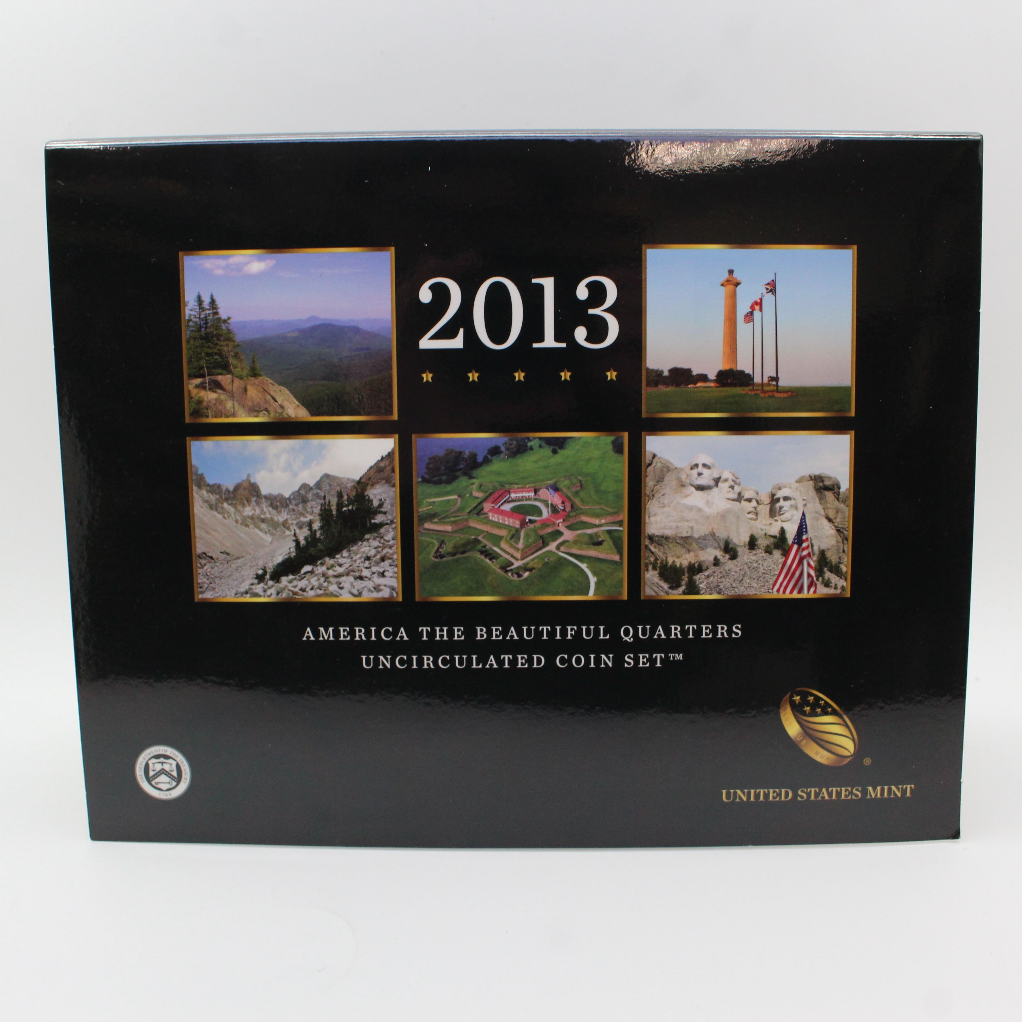 2013 America the Beautiful Quarters Uncirculated Coin Set Philadelphia ...