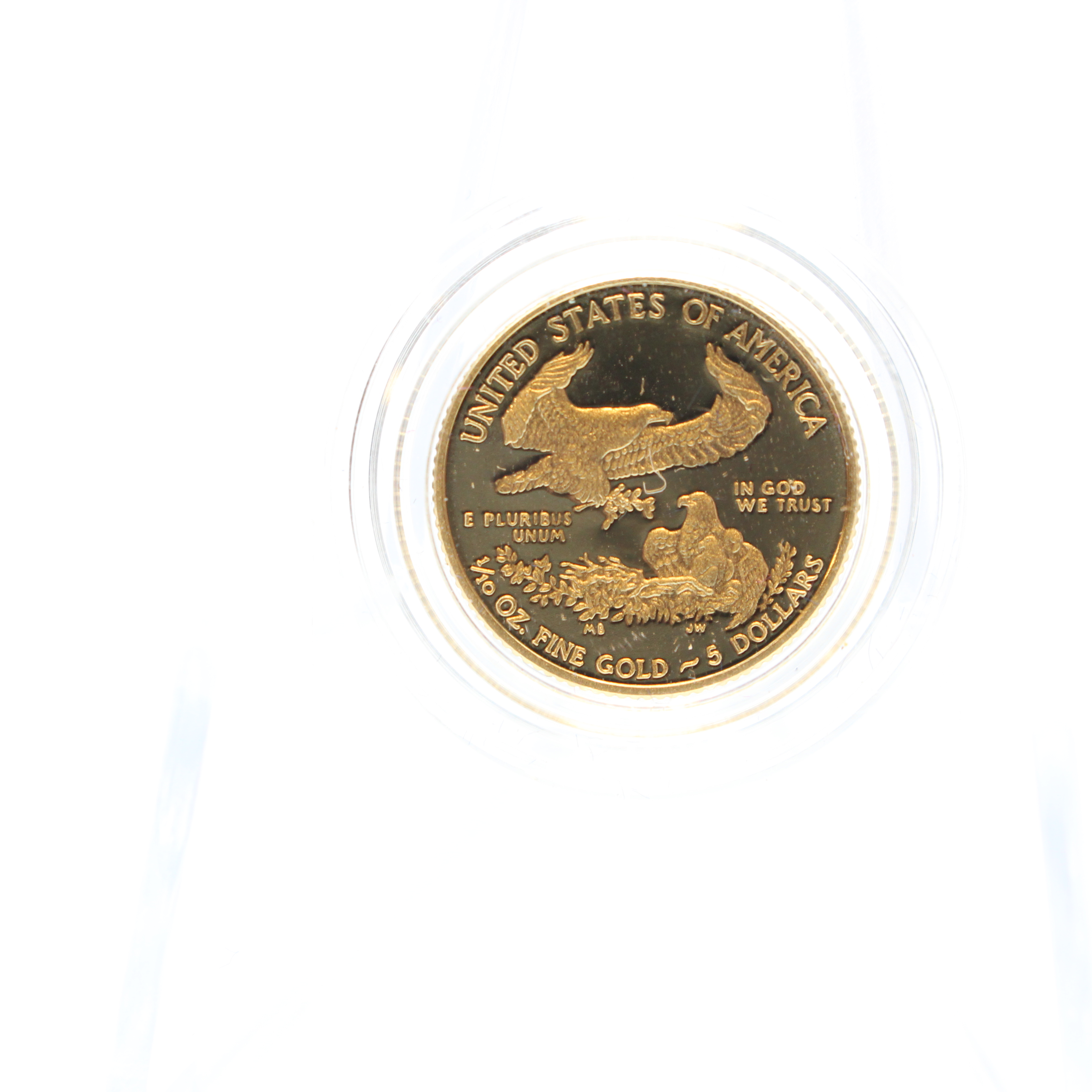 2014 1/10 OZ Gold Eagle in Capsule | Property Room