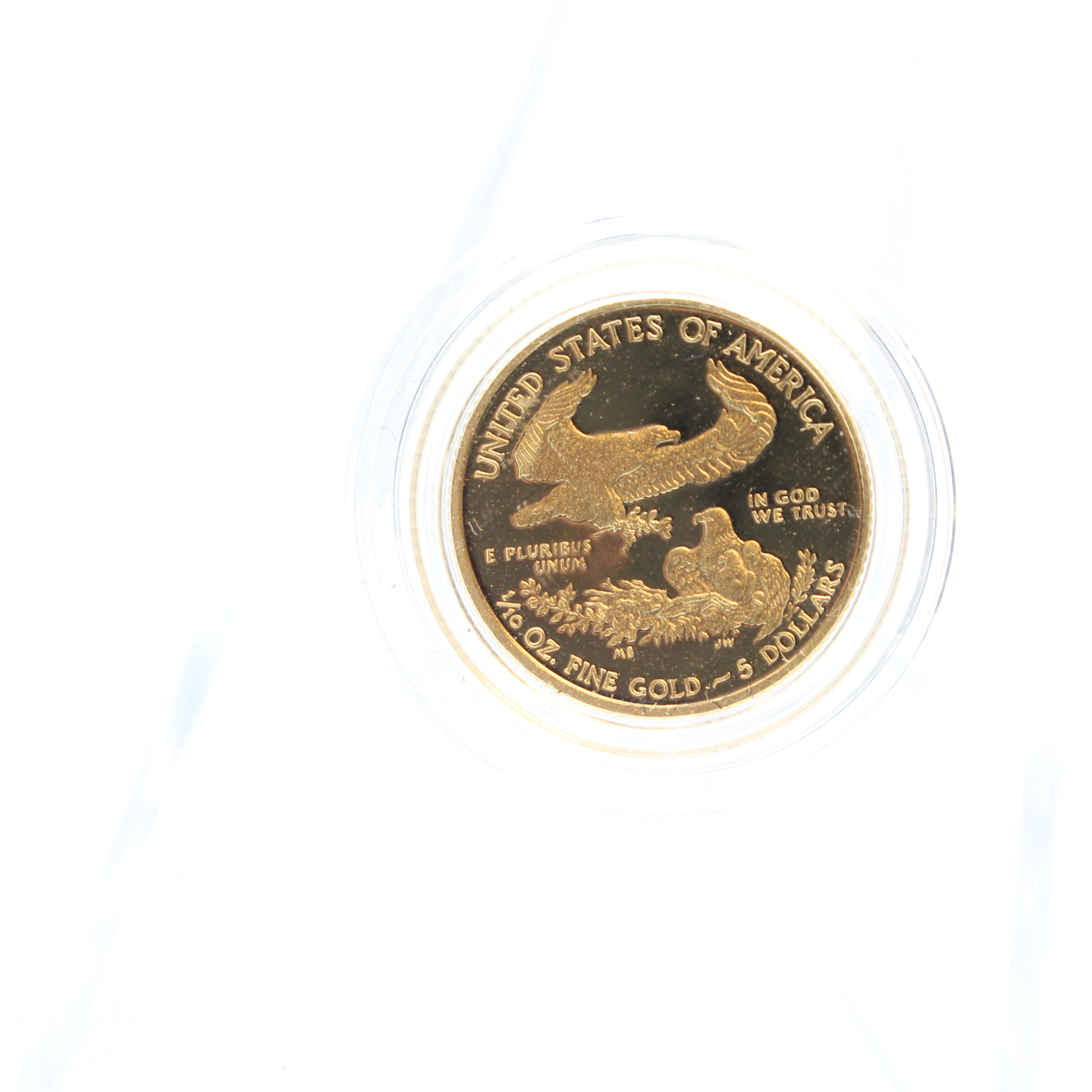 2015 1/10 OZ Gold Eagle in Capsule | Property Room