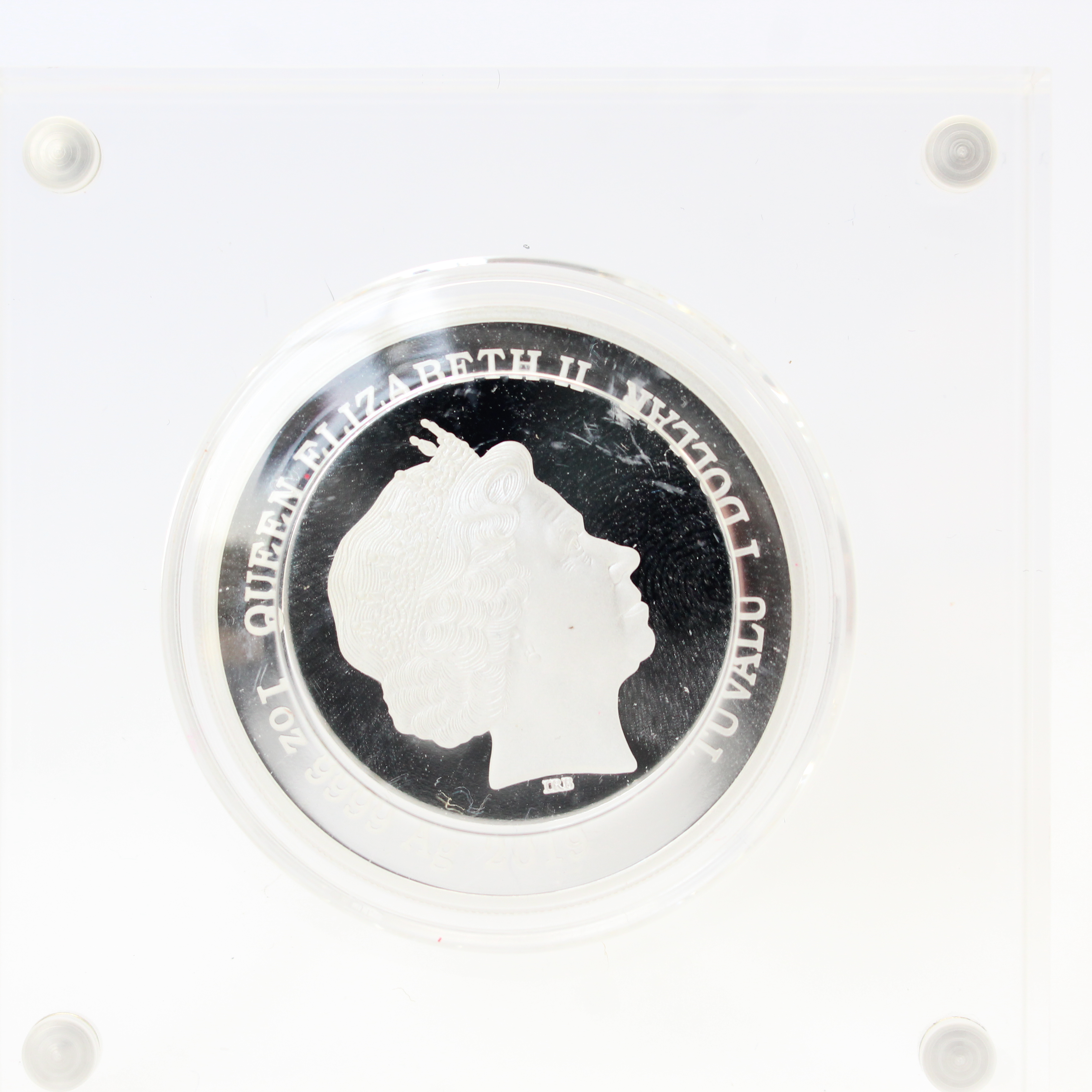 2019 1 oz Fine Silver Porky Pig Proof Coin in Slab w/ Box & Certificate ...