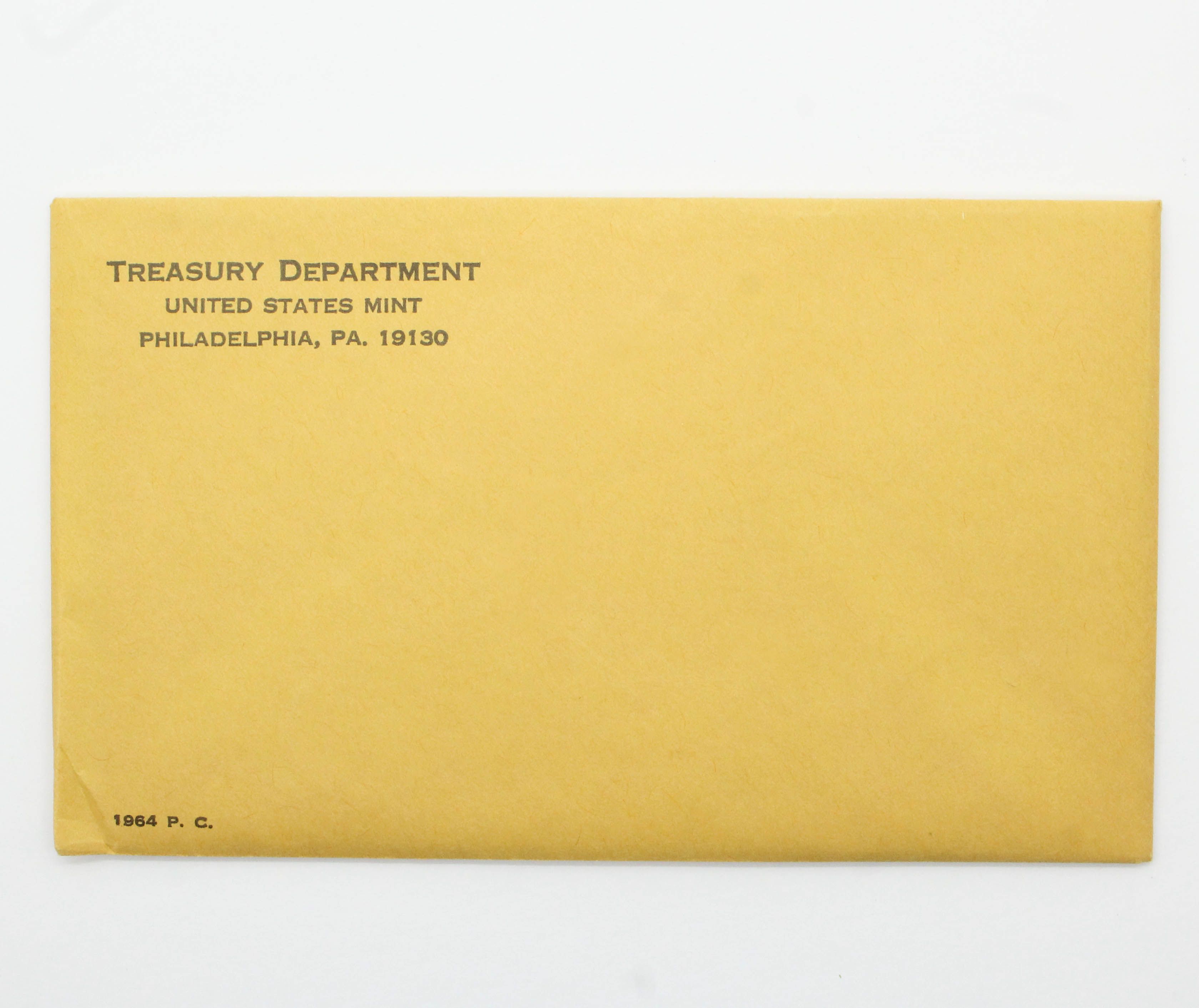 Better Date 1964 Unopened (Envelope Still Sealed) U.S. Silver Proof Set ...