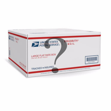Collectible Plate Mystery box - LARGE Flat Rate USPS Box Filled with 4 ...