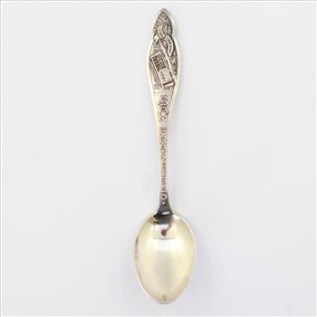 13.64g Sterling Silver San Francisco Cable Car Collectible Spoon ...