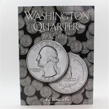1932 - 1947 Washington Quarter Collection Trifold Coin Folder (2688 ...