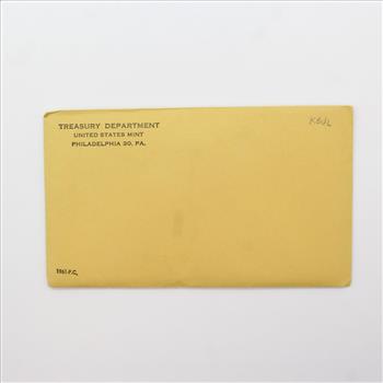 1961 Unopened (Envelope Still Sealed) U.S. Silver Proof Set - May ...