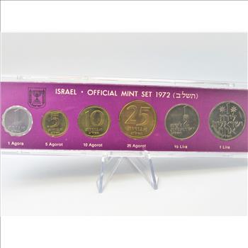 1972 Coins of Israel Proof Mint Set (059) | Property Room