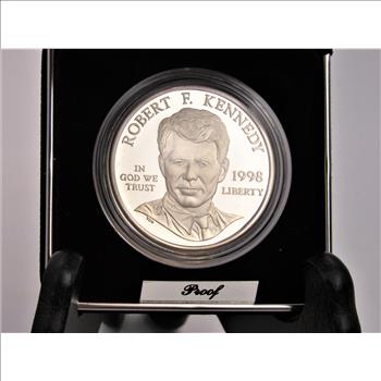 1998 Robert F Kennedy Commemorative Coin With Case | Property Room