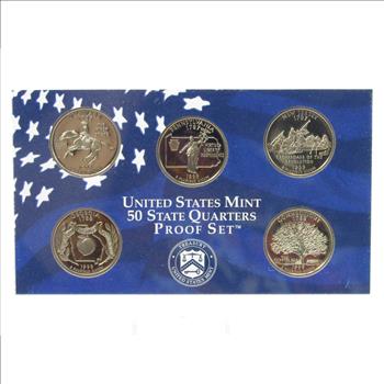 1999 US State Quarter Proof Set | Property Room