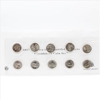 2017 America the Beautiful Quarters Circulating Coin Set | Property Room