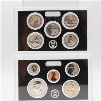 2018 Silver Reverse Proof Set San Francisco Mint (022) | Property Room