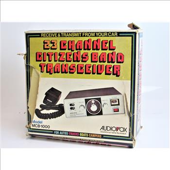 23 Channel Citizens Transreceiver Radio Retro With Original Packaging ...