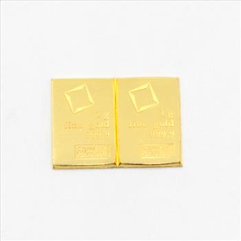 2g 9999 Fine Gold Bars Valcambi Suisse | Property Room