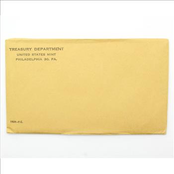 Better Date 1959 Silver Unopened Envelope Still Sealed U.S. Proof Set ...
